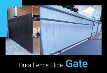 Dura Fence Slide Gates - Dura Fence Store
