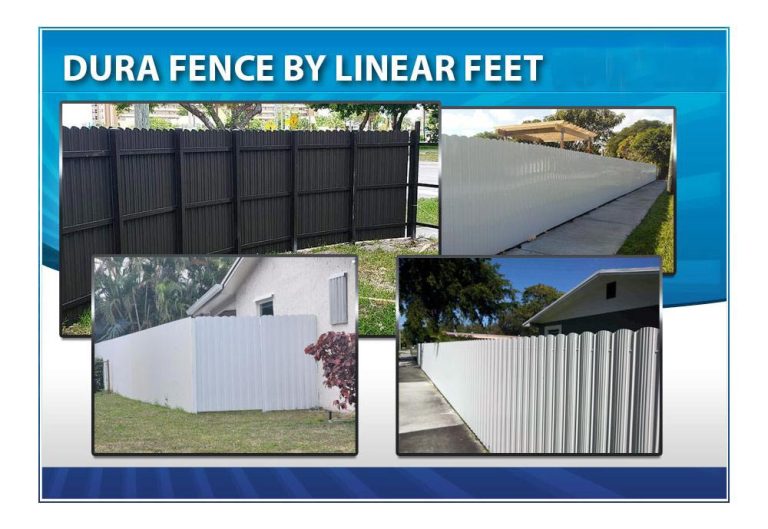 Dura Fence | Miami Dura Fence Supplies | Miami Fences