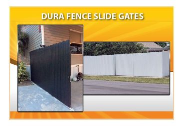 Dura Fence Slide Gates - Dura Fence Store
